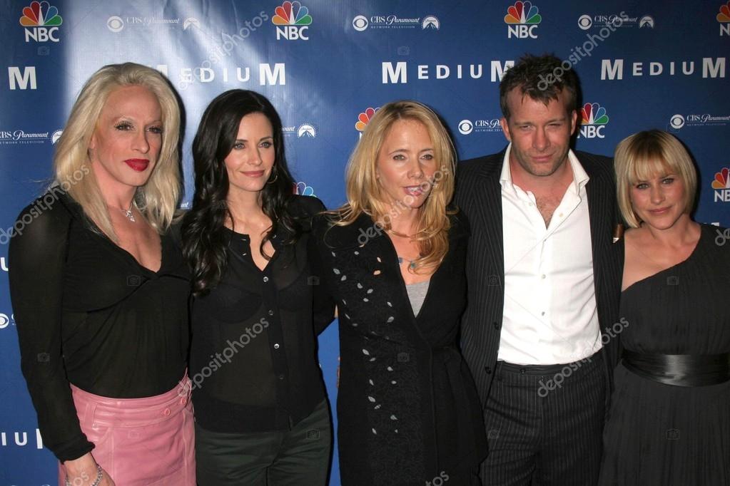 Alexis Arquette, Courteney Cox, Rosanna Arquette, Thomas Jane y ...