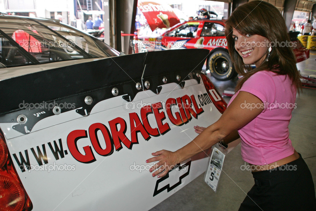 Bridgetta Tomarchio Is The Race Girl on the NASCAR Busch Series — Stock ...
