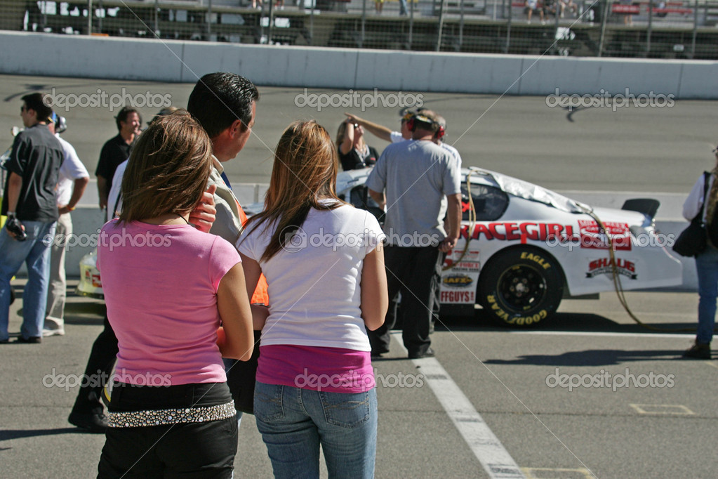 Bridgetta Tomarchio Is The Race Girl on the NASCAR Busch Series — Stock ...