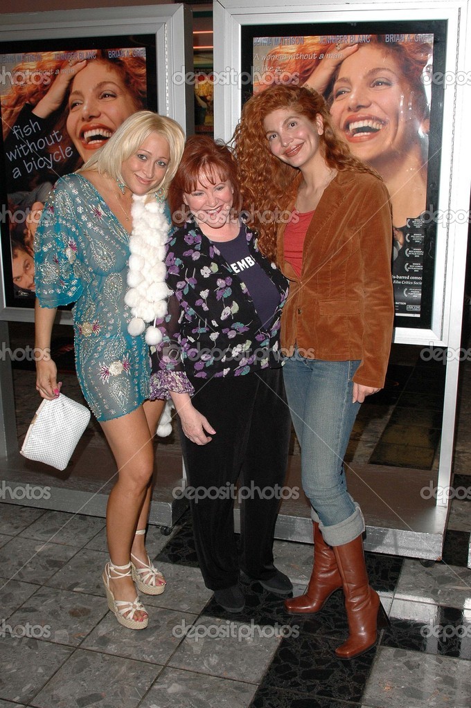 Jennifer Blanc, Edie McClurg and Jenna Mattison — Stock Editorial Photo ...