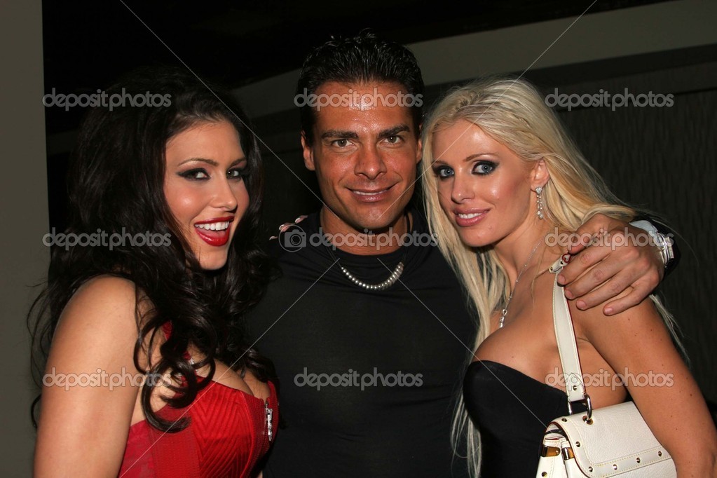 Jessica Jaymes Nick Manning And Tawny Roberts Stock Editorial Photo