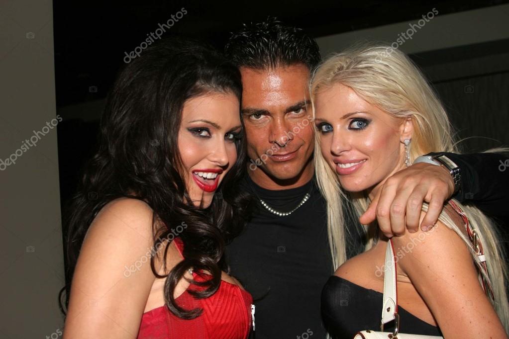 Jessica Jaymes Nick Manning And Tawny Roberts Stock Editorial Photo