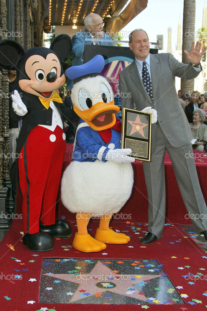 Mickey Mouse, Donald Duck and Michael Eisner – Stock Editorial Photo ...