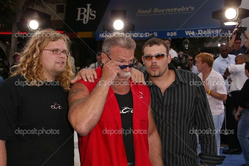 Michael Teutul, Paul Teutul Sr. and father Paul Teutul Jr. – Stock ...
