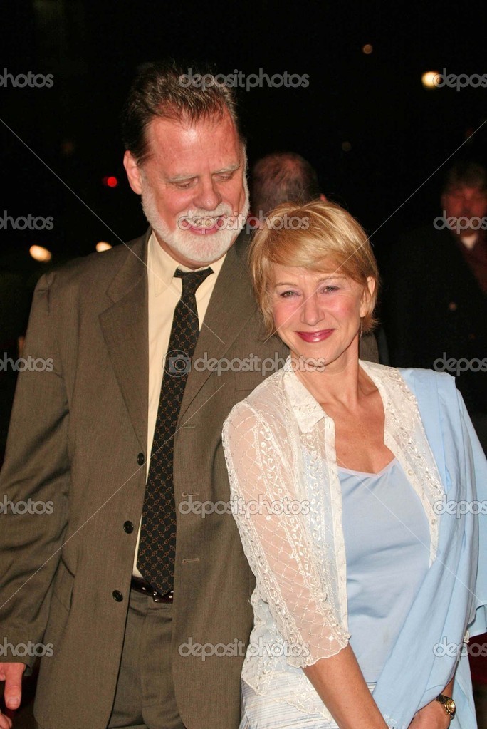 Taylor Hackford and Helen Mirren — Stock Editorial Photo © s_bukley ...