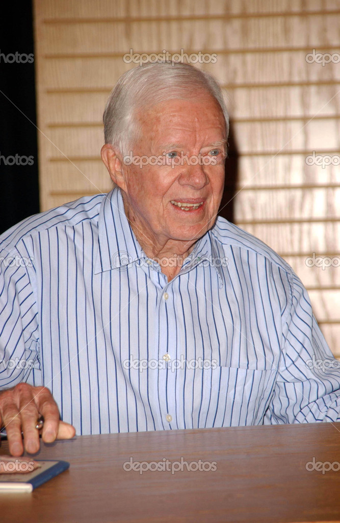President Jimmy Carter Book Signing — Stock Editorial Photo © s_bukley ...