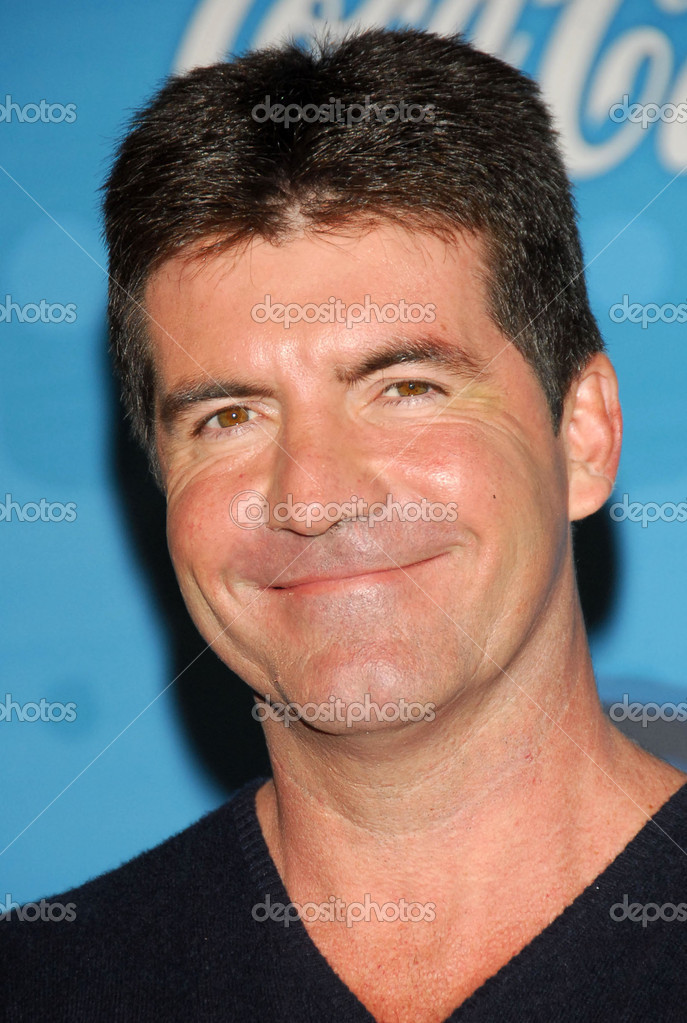Simon Cowell at the celebration for the Top 12 American Idol Finalists ...