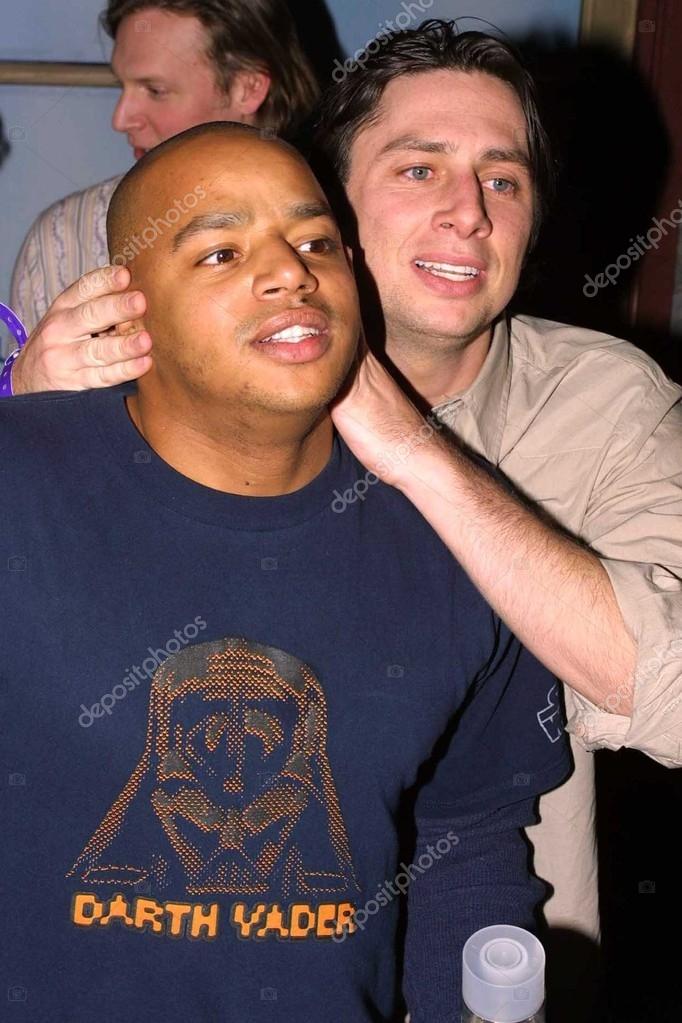 Zach Braff And Donald Faison