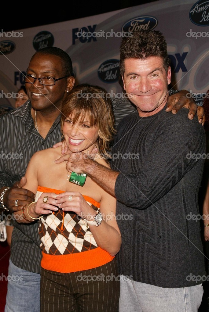 Randy Jackson, Paula Abdul and Simon Cowell — Stock Editorial Photo © s ...