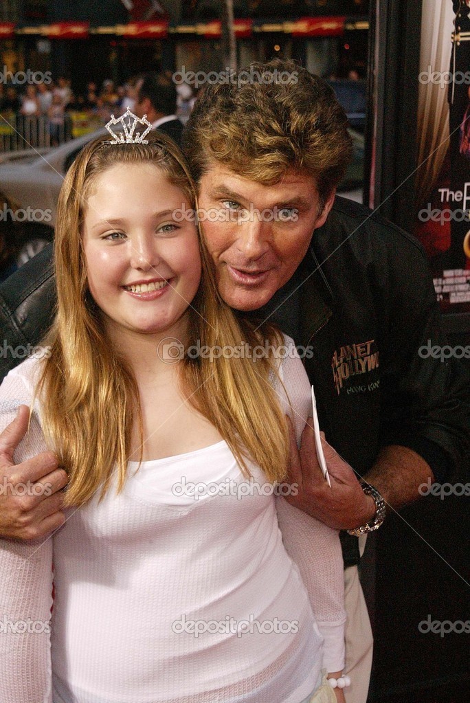 David Hasselhoff and daughter Hayley – Stock Editorial Photo © s_bukley ...