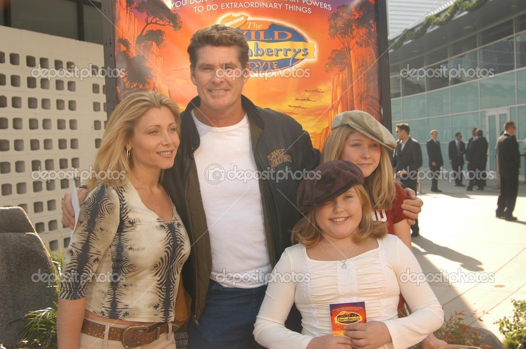 David Hasselhoff and family – Stock Editorial Photo © s_bukley #17710251