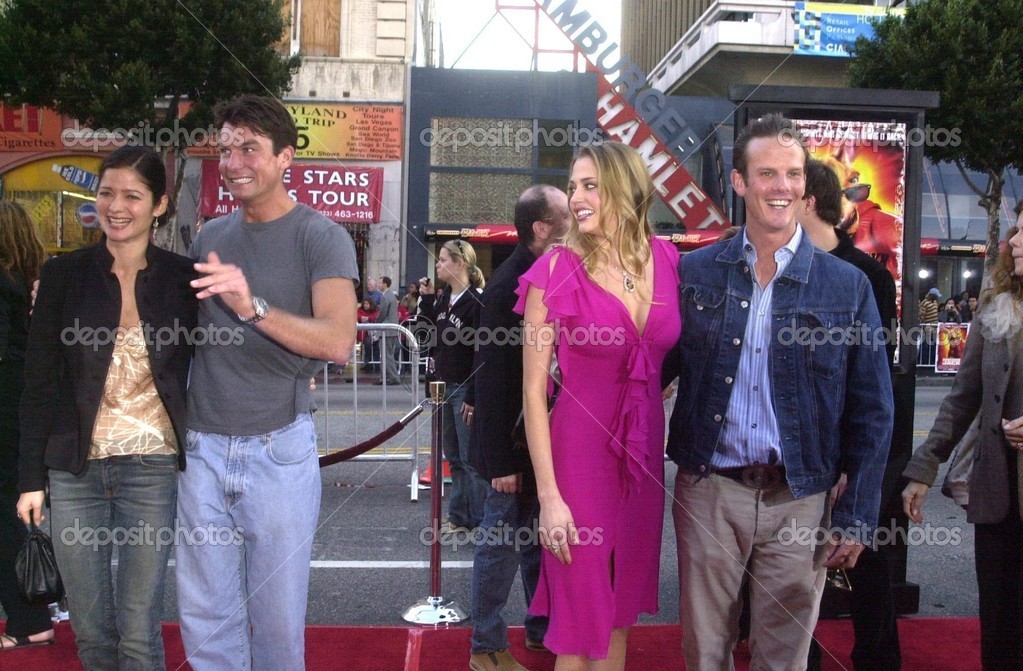 Peter Berg And Estella Warren