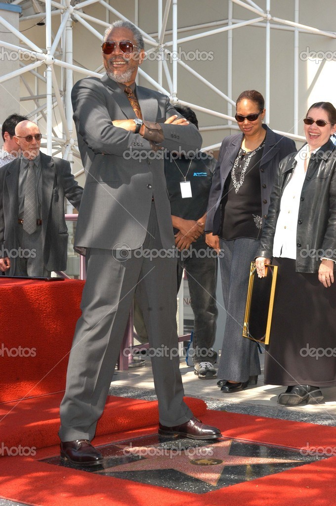 Morgan Freeman Walking