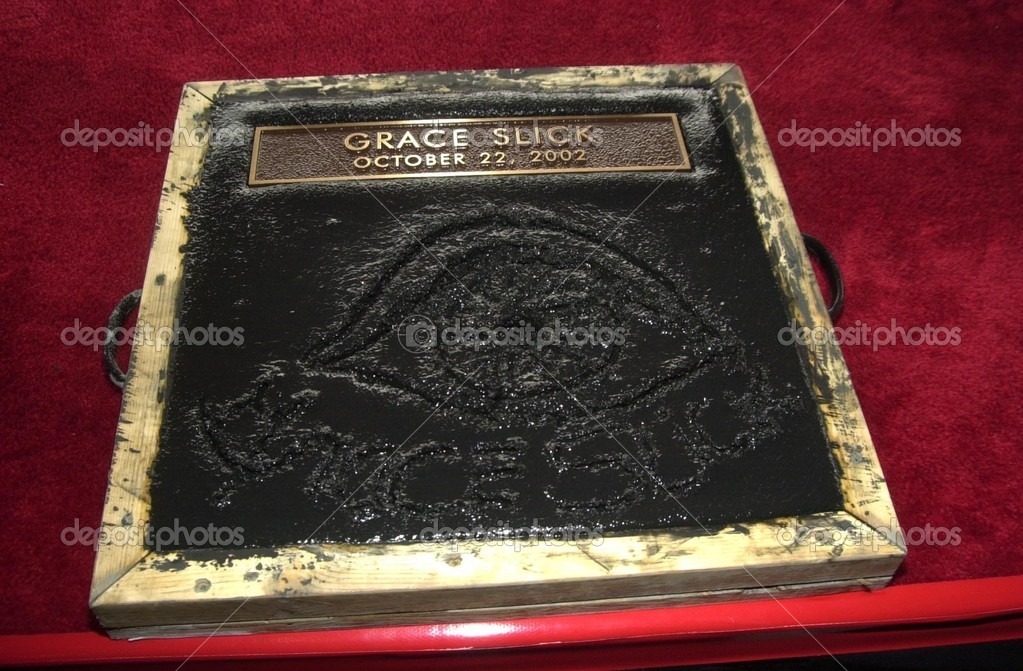 Grace Slicks handprints – Stock Editorial Photo © s_bukley #17773043