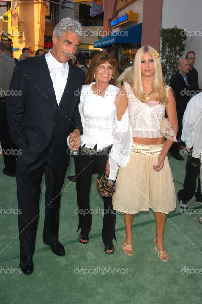 Katharine Ross, Sam Elliott and daughter Cleo – Stock Editorial Photo ...