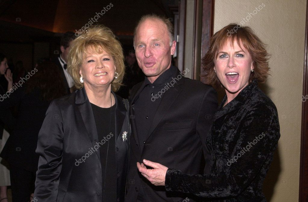 Angie Dickinson, Ed Harris y Amy Madigan — Foto editorial de stock ...
