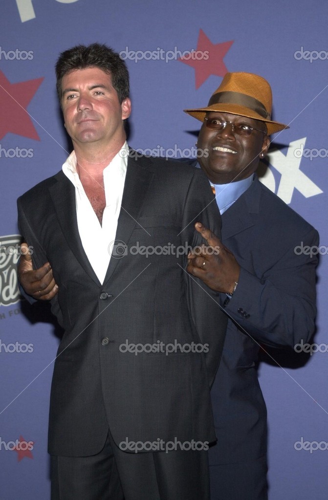 Randy Jackson and Simon Cowell — Stock Editorial Photo © s_bukley #17905879