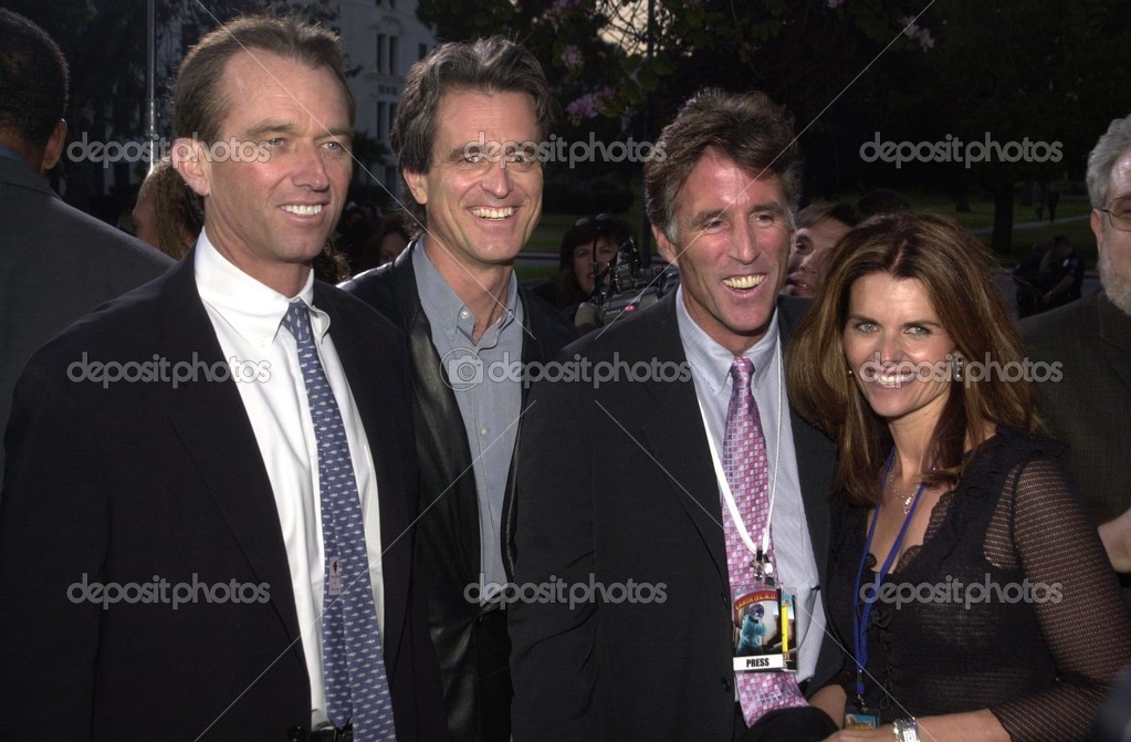 Robert Kennedy Jr., Bobby Shriver, Chris Lawford and Maria Shriver ...