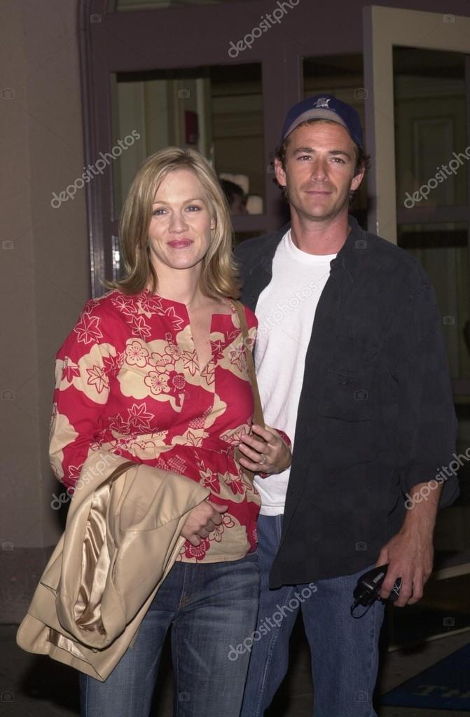 Luke Perry And Jennie Garth