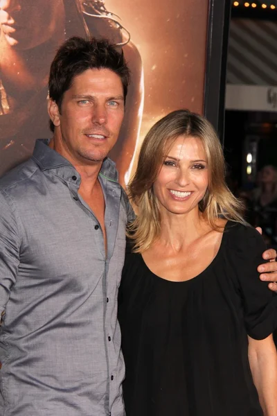 Chad McQueen, Jeanie Galbraith, their children – Stock Editorial Photo ...