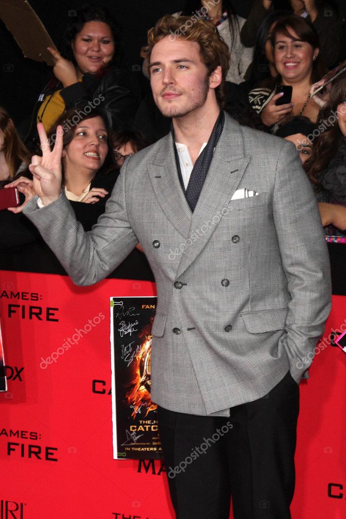 Sam Claflin Photoshoot Catching Fire
