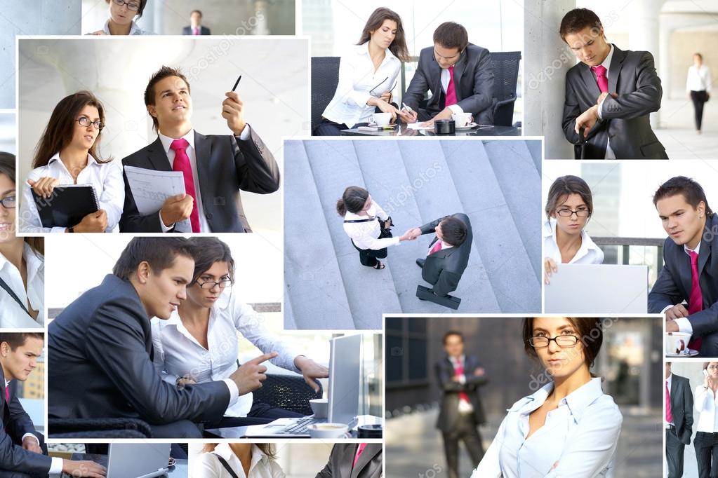 Business collage Stock Photo by ©shmeljov 15035897