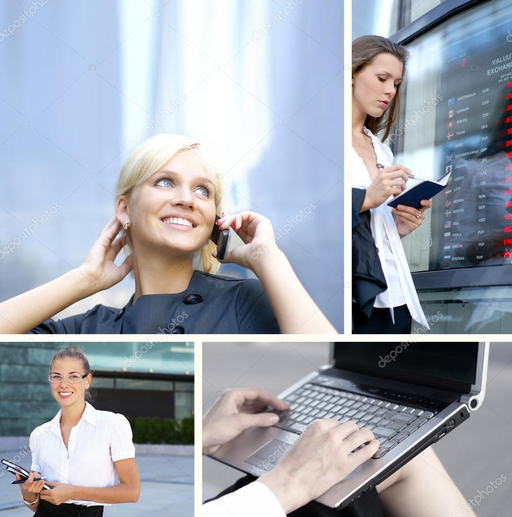 Business collage — Stock Photo © shmeljov #15037625