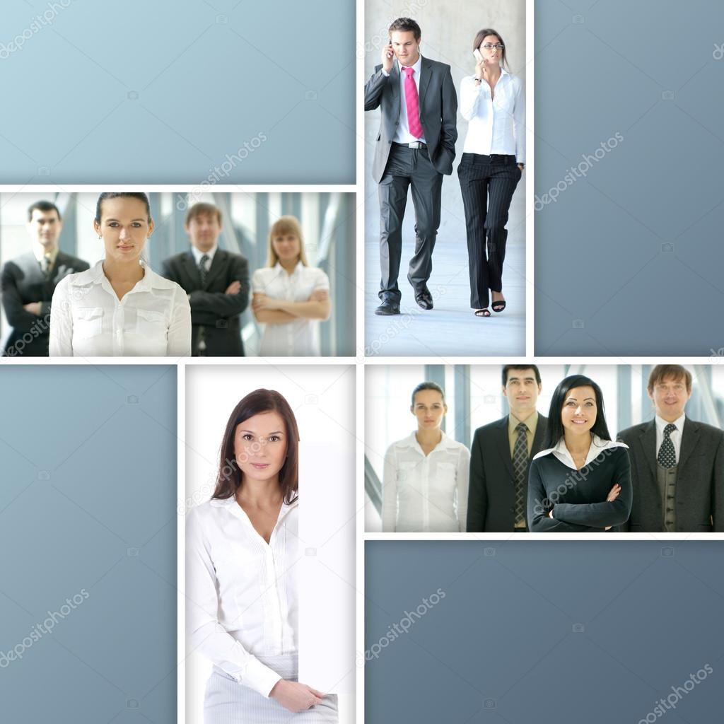 Business collage — Stock Photo © shmeljov #15364119