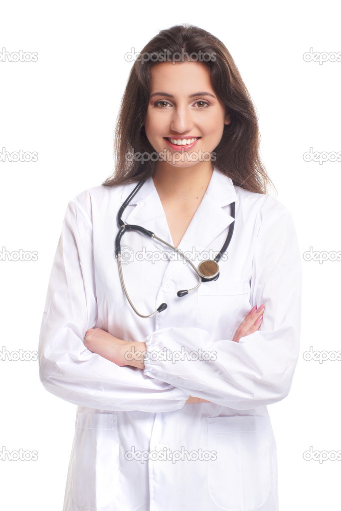 Young and attractive doctor — Stock Photo © shmeljov #15873523
