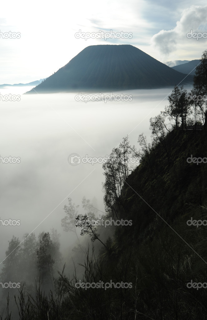 Bromo Mountain en el Parque Nacional Tengger Semeru, Java Oriental ...
