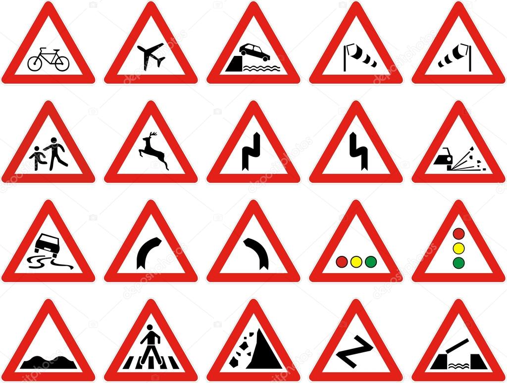 Traffic signs — Stock Vector © bojanpaunovic93 #13869857 Traffic signs — Stock Vector © bojanpaunovic93 #13869857