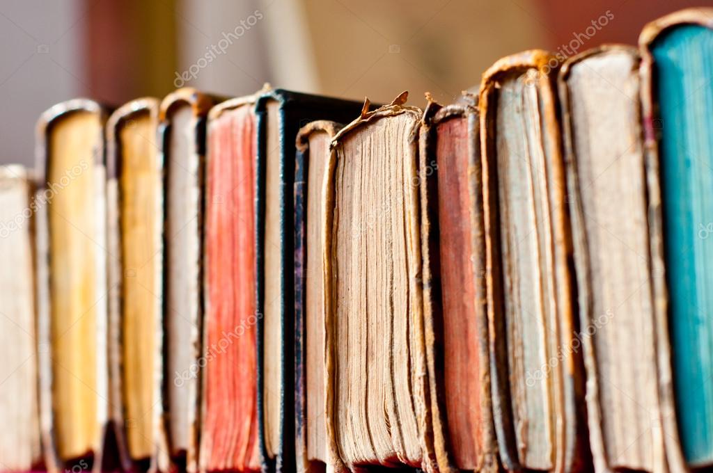 Old books row Stock Photo by ©adistock 14371749