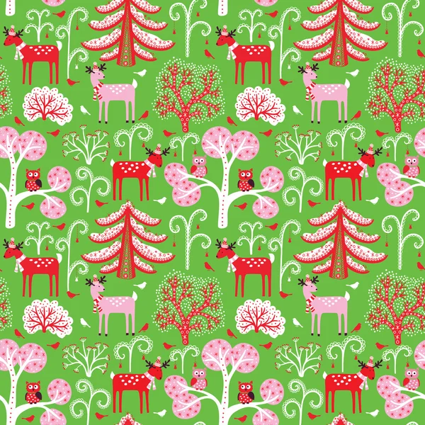 Christmas seamless pattern Stock Vector Image by ©tets #14216319
