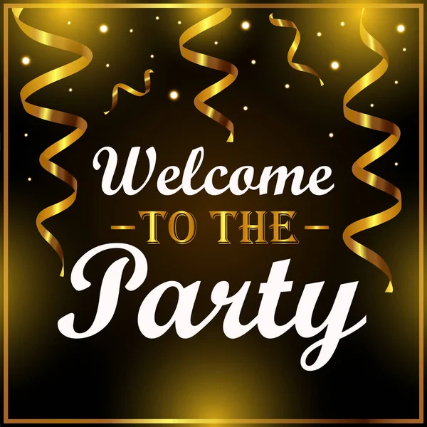 Welcome party Vector Images | Depositphotos