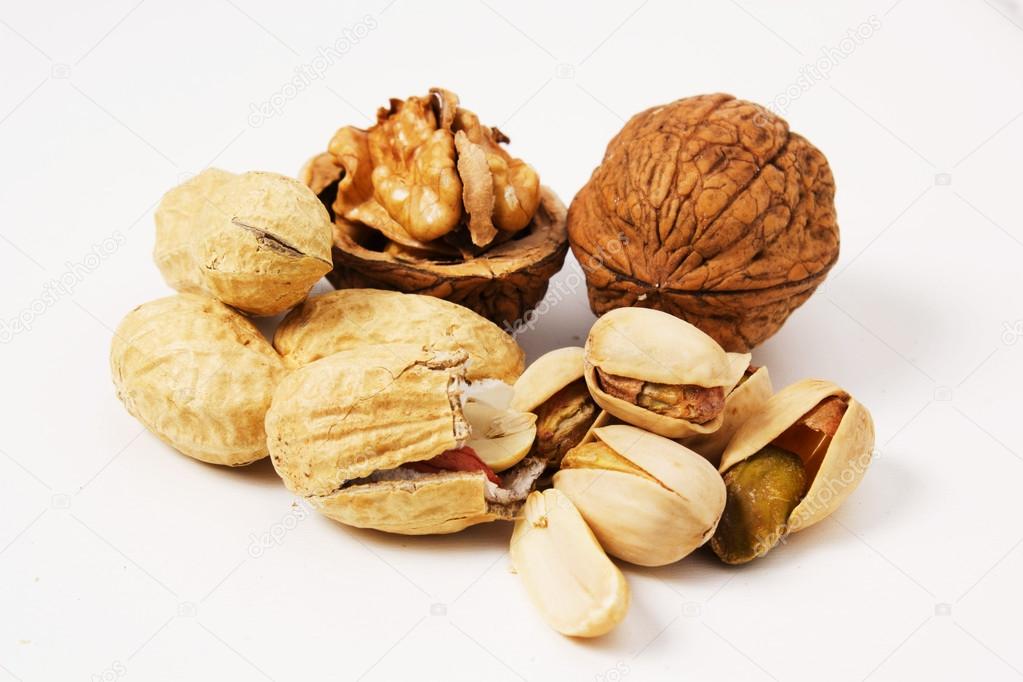 Varieties of nuts Stock Photo by ©intiso 14137052