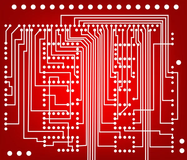 Seamless Printed Circuit Board Pattern — Stock Vector © aakbar #1602091