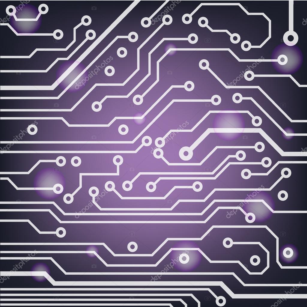 Circuit board pattern. abstract technology vector background Stock ...