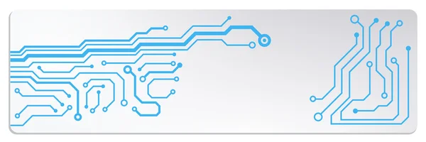 Techno circuit web banners. EPS10 vector illustration - Stock Image ...