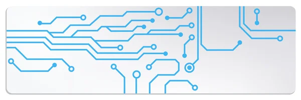 Techno circuit web banners. EPS10 vector illustration - Stock Image ...