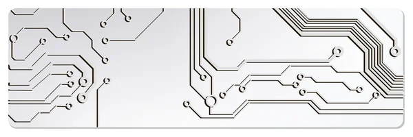 Techno circuit web banners. EPS10 vector illustration - Stock Image ...