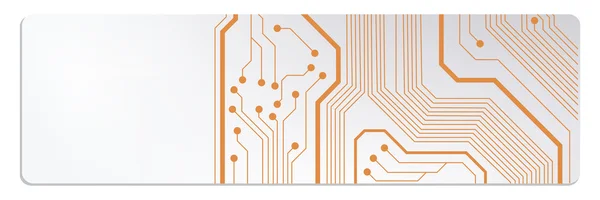 Techno circuit web banners. EPS10 vector illustration - Stock Image ...