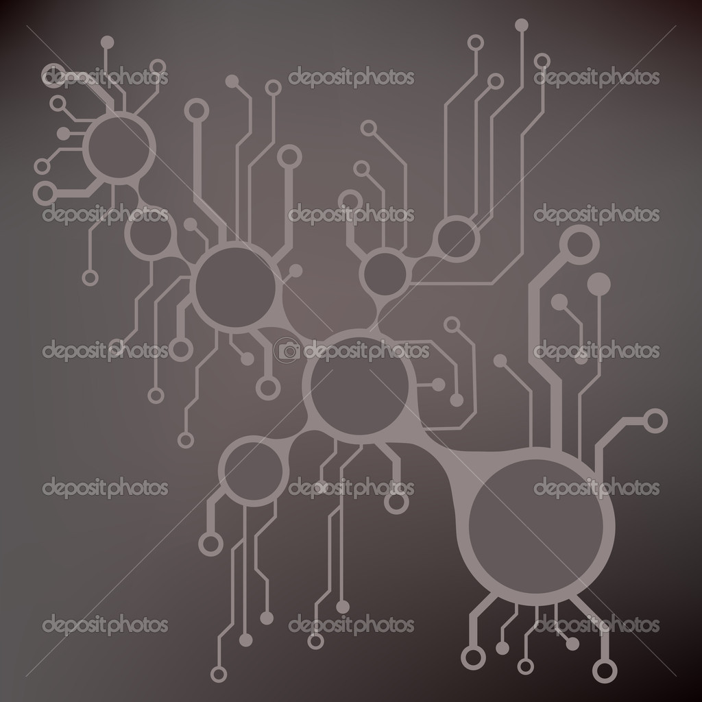 Аbstract circuit board techno background. EPS10 vector illustration ...