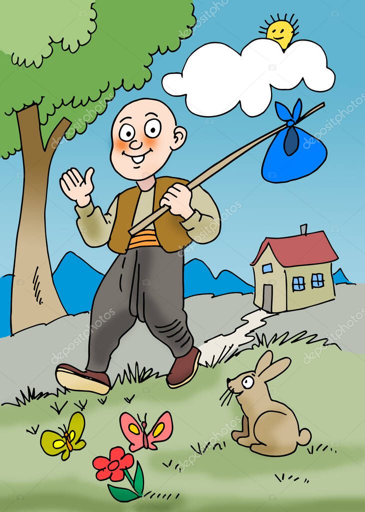 ilustración del keloglan 2023