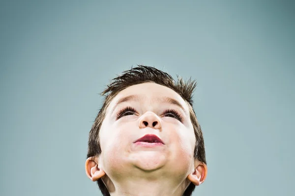 Kid looking up Stock Photos, Royalty Free Kid looking up Images ...