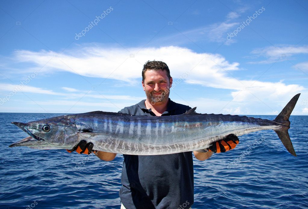 Wahoo. Scombrid fish family Stock Photo by ©sablin 31853897