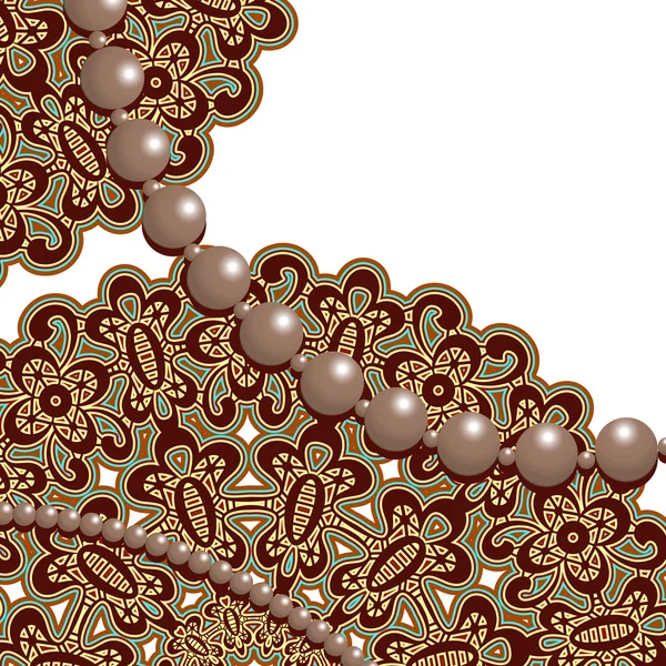 ᐈ String of pearls drawing stock vectors, Royalty Free string of pearls ...