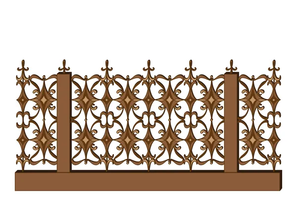 100,000 Wrought iron fence Vector Images | Depositphotos