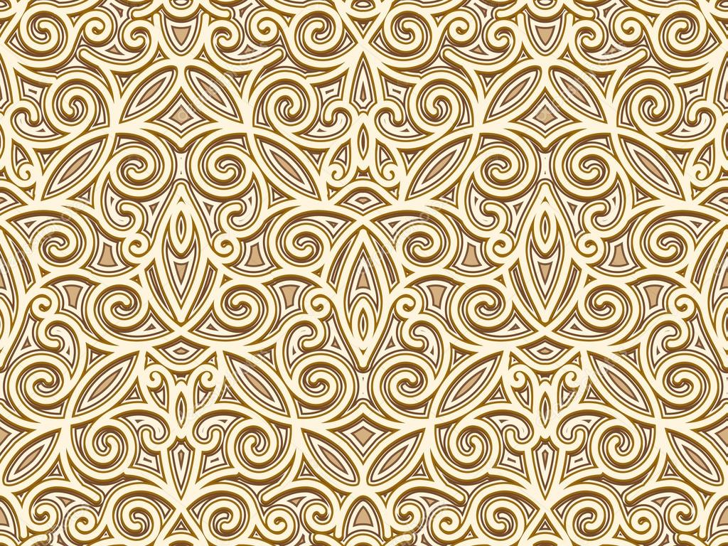 Gold seamless pattern — Stock Vector © magenta10 #26227991