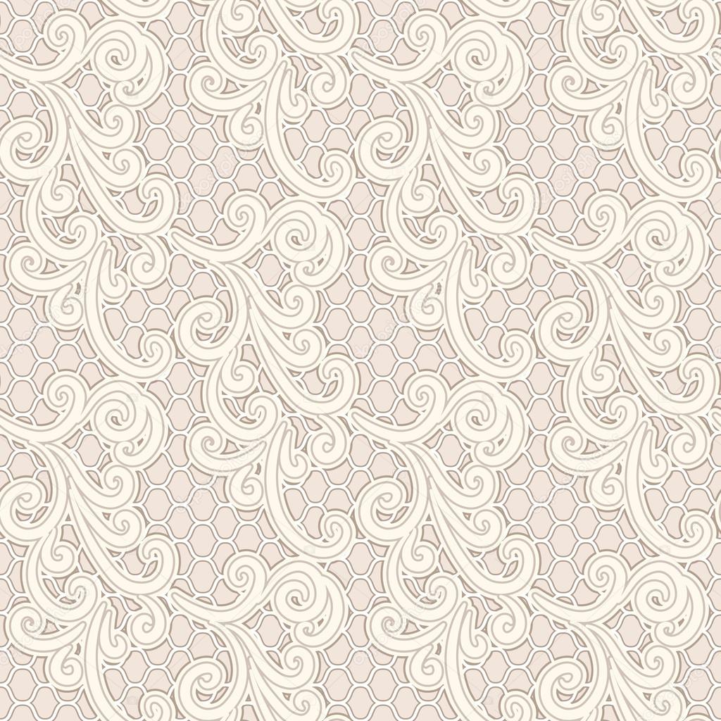 Old lace seamless pattern | Old lace seamless pattern — Stock Vector ...