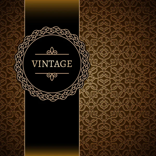 871 Vintage gold lacy background Vector Images | Depositphotos
